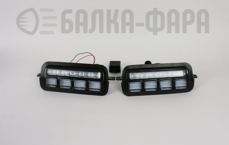 Купить ДХО подфарники LED Нива 2121 (2шт) - Балка-фара